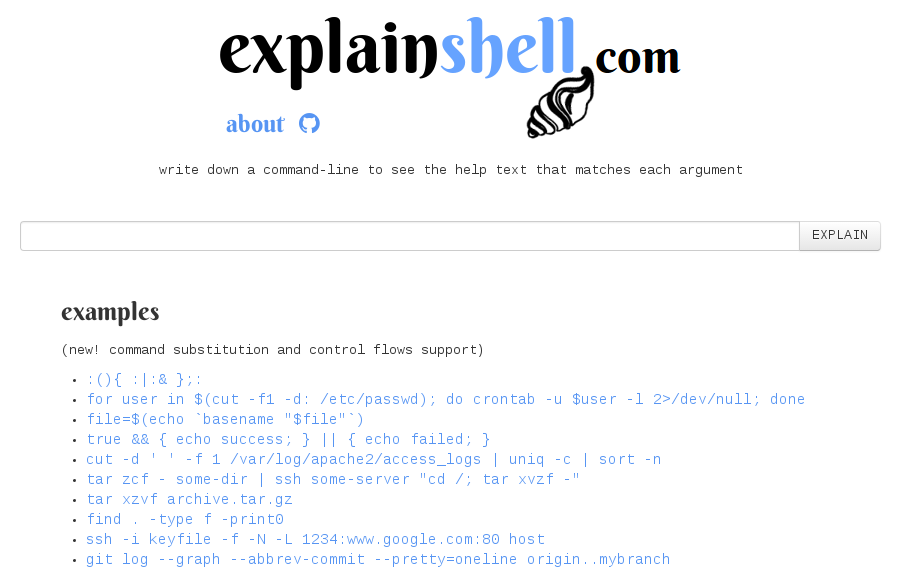 Explain Shell Blog Of Leonid Mamchenkov