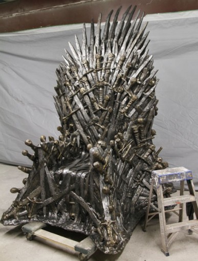 Game of thrones life-size throne - Blog of Leonid Mamchenkov