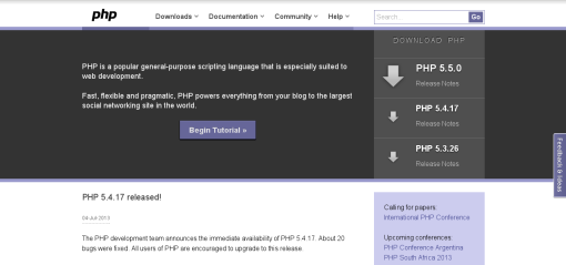 PHP.net design updated - Blog of Leonid Mamchenkov
