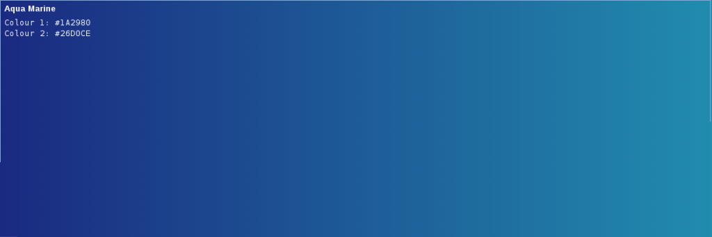 uiGradients – beautiful colour gradients - Blog of Leonid Mamchenkov