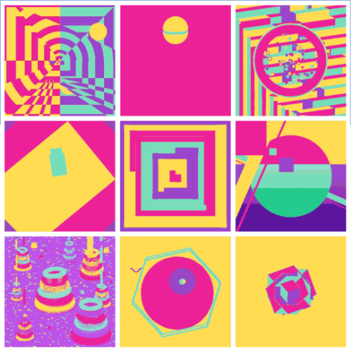 9 Squares – 3 second animated GIFs from 9 designers - Leonid Mamchenkov