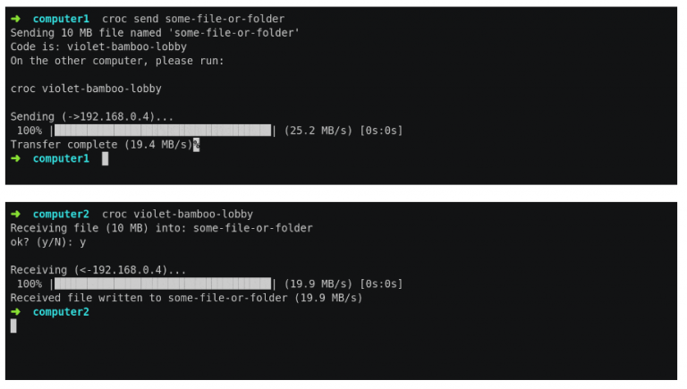 croc – simple and secure cross-platform file transfer - Leonid Mamchenkov
