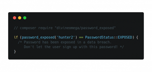 PHP – Password Exposed Helper Function - Leonid Mamchenkov