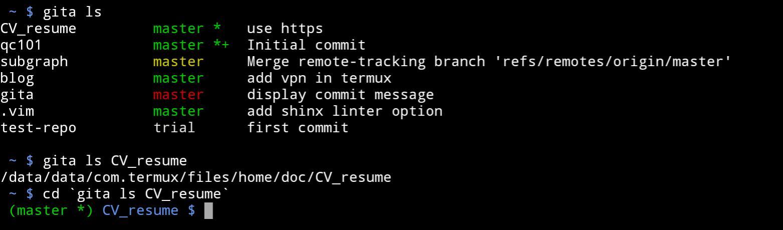 gita – manage multiple git repositories - Blog of Leonid Mamchenkov gita – manage multiple git repositories - Blog of Leonid Mamchenkov