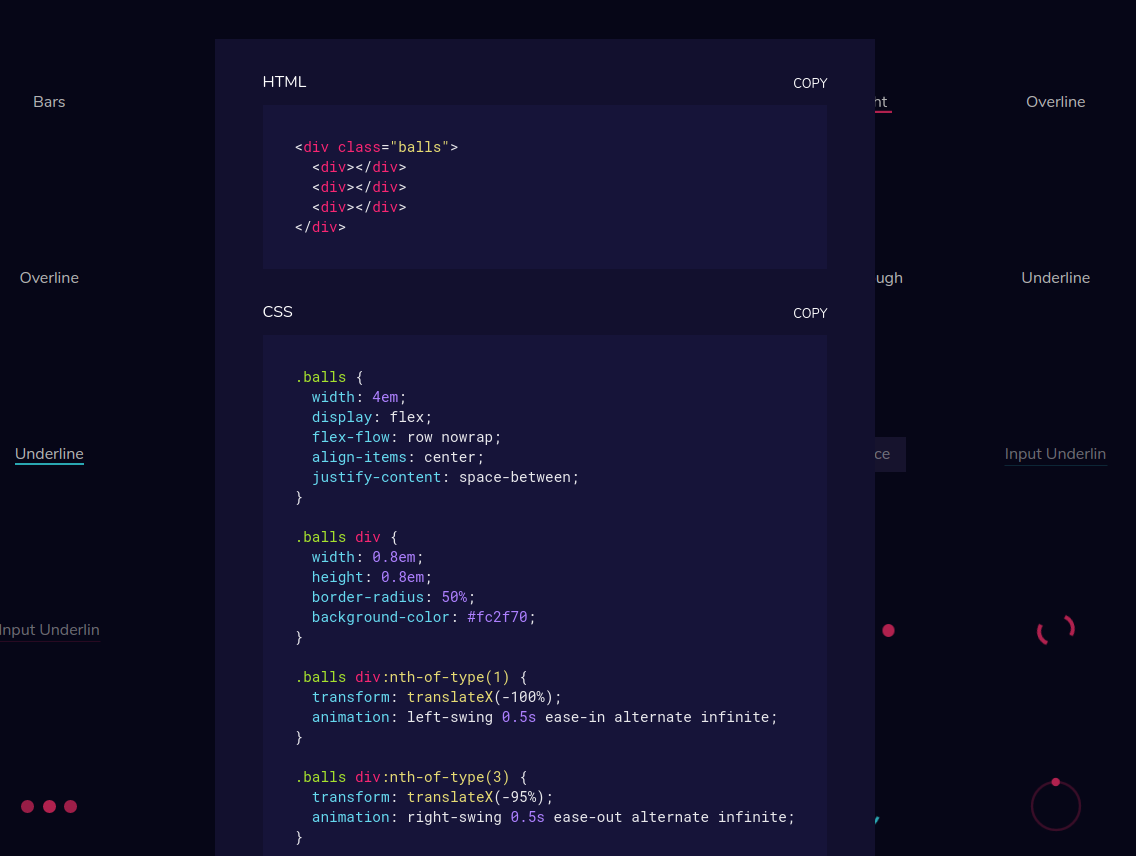 Cssfx Beautifully Simple Click To Copy Css Effects Blog Of Leonid Mamchenkov